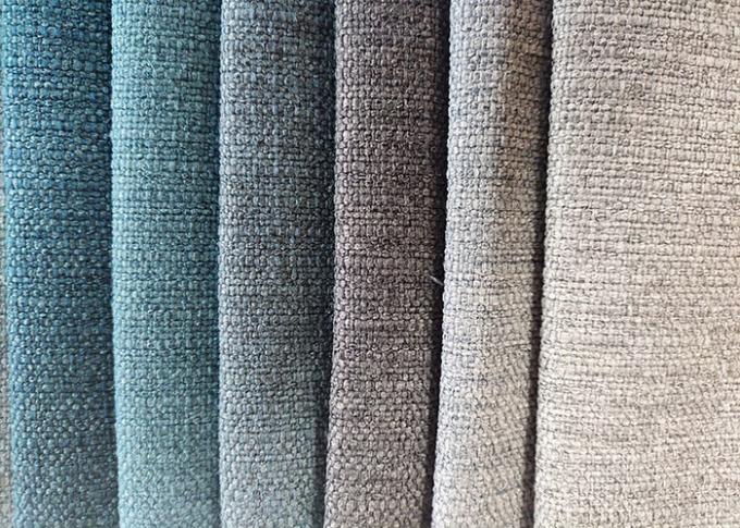 Waterproof 100 Polyester Upholstery Fabric Tear Resistant