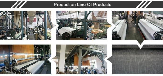 Waterproof 100 Polyester Upholstery Fabric Tear Resistant